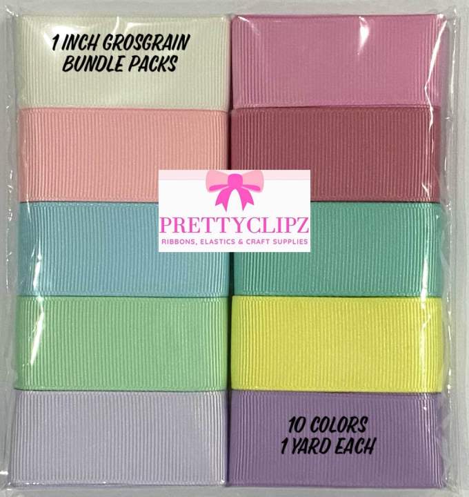 Grosgrain Ribbon 1 inch Width High Quality Bundle Packs | Lazada PH