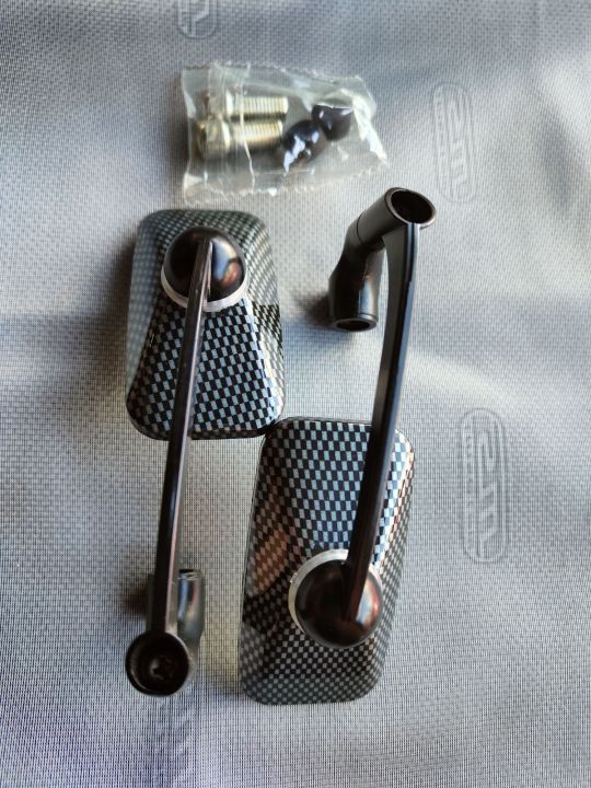 Universal mini side mirror Carbon gray | Lazada PH