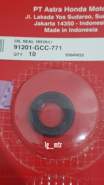 OLI SEAL SIL MAGNET KRUK AS KANAN 16X26X7 BEAT SCOOPY SPACY KARBU VARIO ...