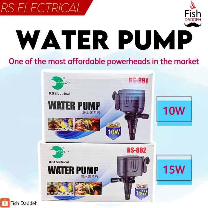 RS Electrical Water Pump Power Head RS-881 RS-882 | Lazada PH