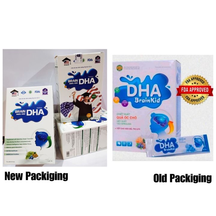 DHA Brainkid "12 sachet" - Development of Children Intelligence | Lazada PH