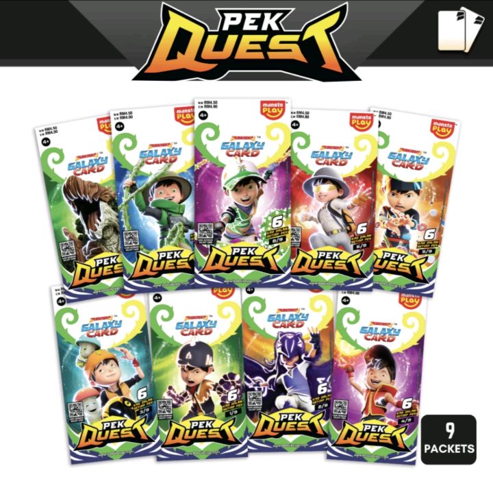 Pek Quest - BoBoiBoy Galaxy Card Set (54 KAD) / BoBoiBoy Galaxy Card ...