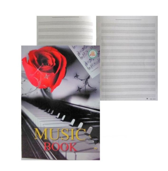 Buku tulis musik not angka balok / book music | Lazada Indonesia