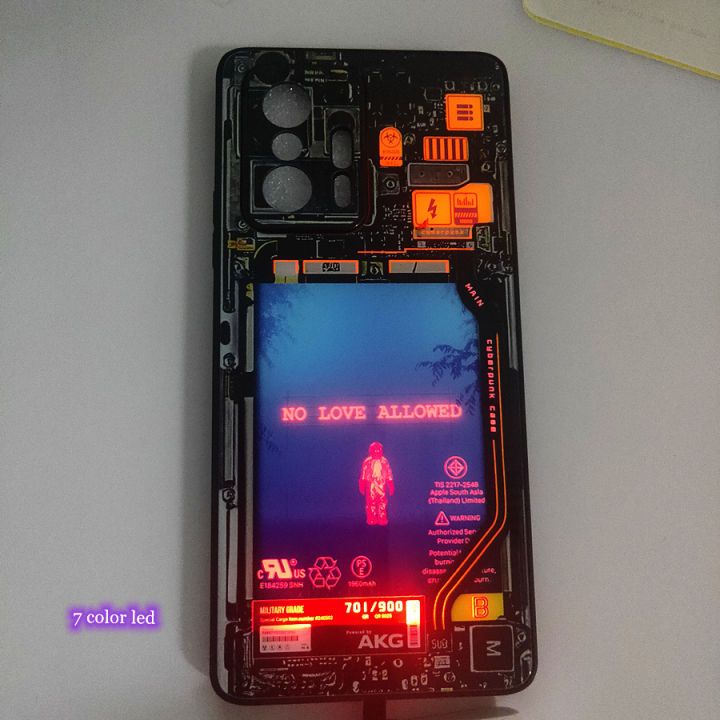 DIY CUSTOMIZE Led Case for Xiaomi Mi 12T 11T 10T Redmi Note 12 11 10 ...