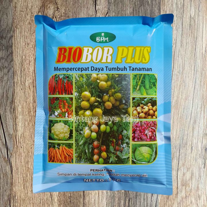 BIOBOR PLUS 1 KG/ PUPUK MEMPERCEPAT DAYA TUMBUH TANAMAN/ Pupuk Gejala Kekurangan Boron /Pupuk ...