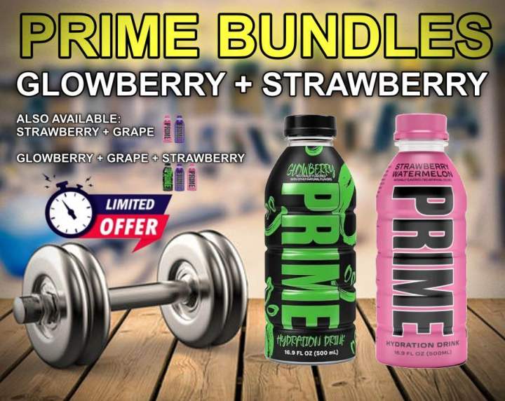 PRIME Hydration Drink Exclusive Flavours KSI LOGAN PAUL AUTHENTIC ...