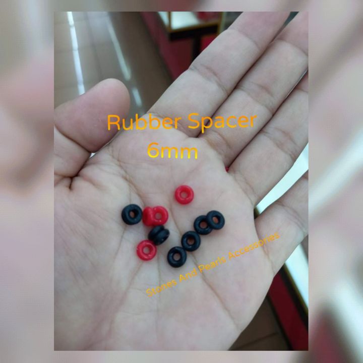 Rubber Spacer High Quality, sold per piece, size 6mm. | Lazada PH