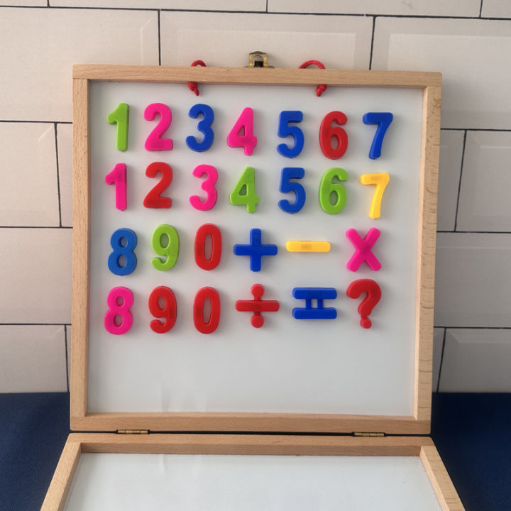 Magnetic Number Letter Digit Stickers Whiteboard Marker Kids Toys ...