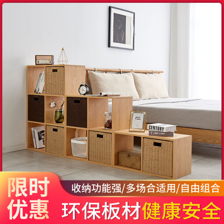 Storage Storage Bookshelf Japanese Style Hallway Floor-Standing Storage ...