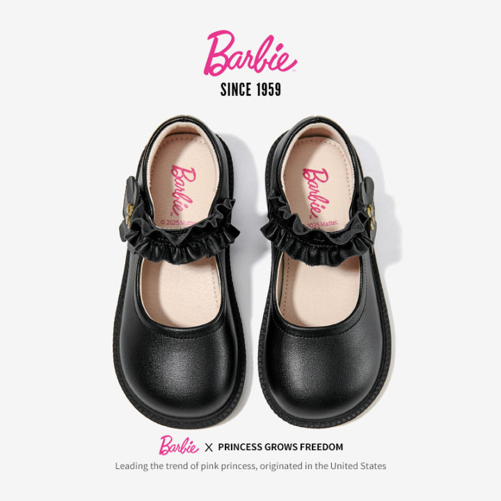 Barbie | Girls Soft Sole Princess Shoes Black | Lazada Philippines