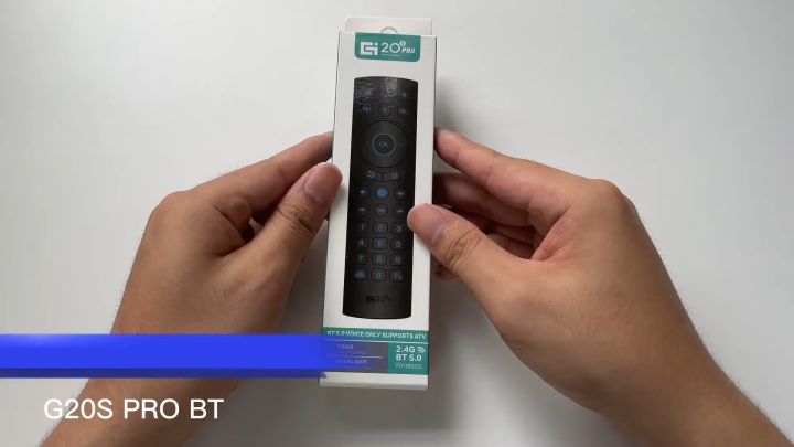 Điều khiển từ xa/chuột bay G20S PRO BT, 2 chế độ Bluetooth + 2.4G Wireless, trợ lý giọng nói ...