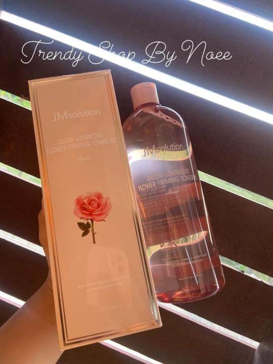 Jm solution glow lumimous flower firming toner | Lazada.co.th
