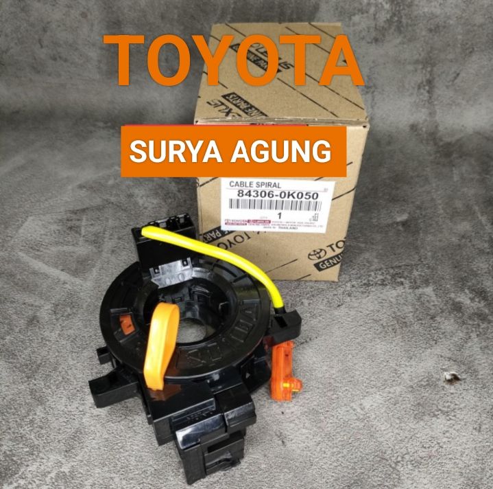 KABEL SPIRAL KLAKSON / CABLE SPIRAL TOYOTA INNOVA FORTUNER HILUX VIOS ...