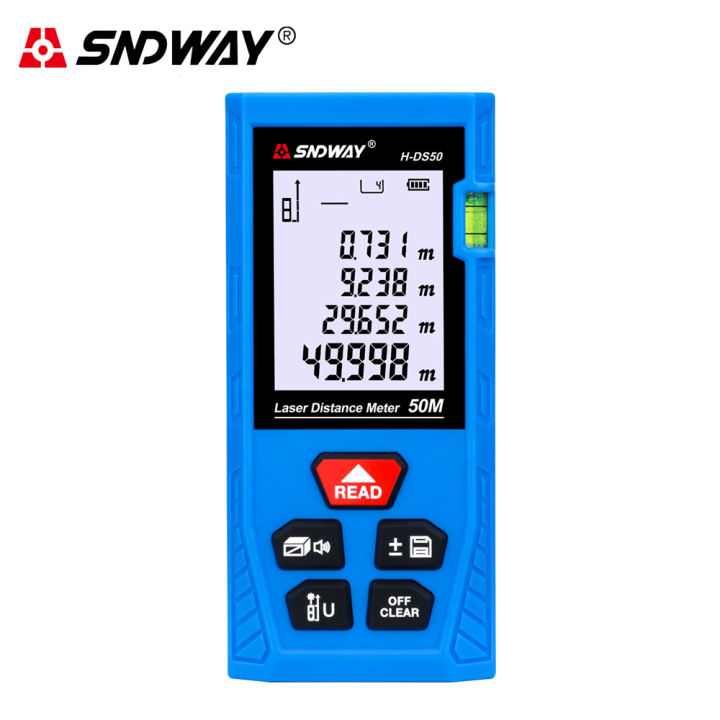 SNDWAY Laser Distance Meter Professional Laser Tape Measure 50M 70M ...