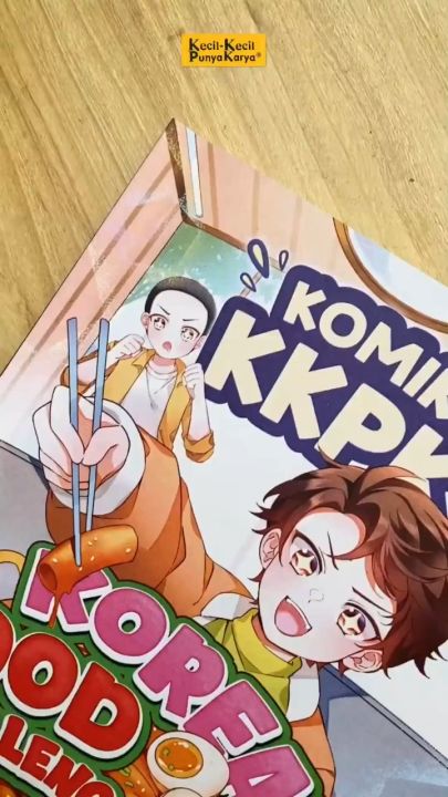Buku Anak Komik KKPK: Korean Food Challenge | Komik Keluarga Karya ...