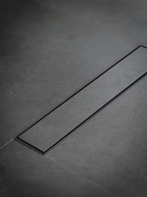 Long Rectangular Floor Drain Shower Drainer with Cover Traps Bathroom ...