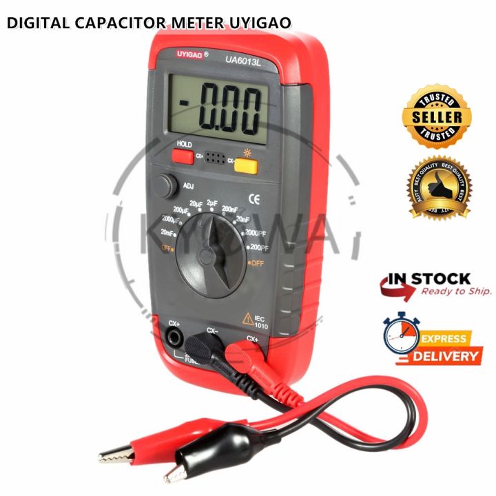 UYIGAO DIGITAL CAPACITANCE METER UA6013L CAPACITOR METER 6013L ...