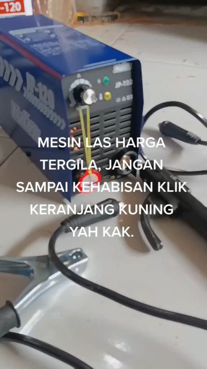 TERBAIK UNTUK BENGKEL !!! MESIN LAS MDON JP-120 450 watt low wat ...