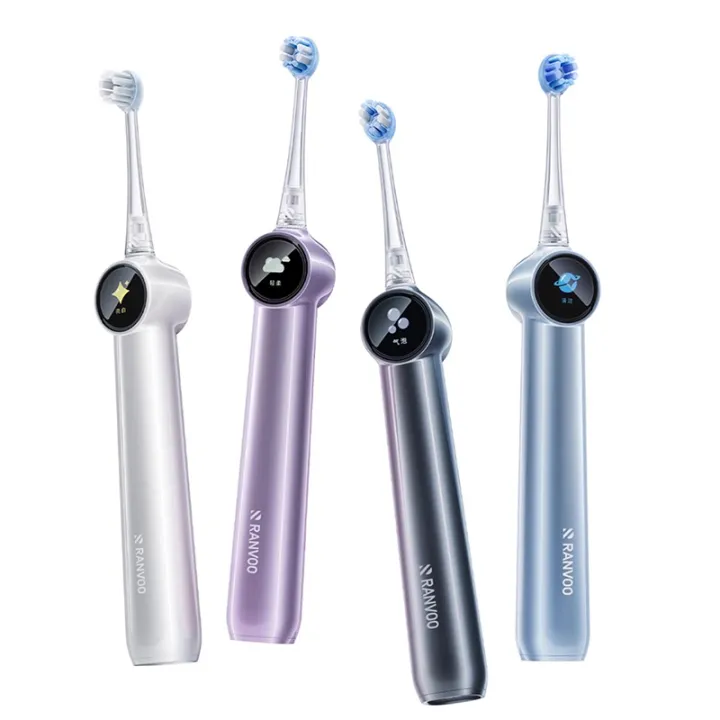RANVOO | Adult Automatic Sonic Bubble Soft Bristle Electric Toothbrush ...