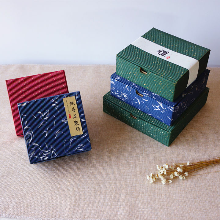 Retro Style High-End Mid-Autumn Moon Cake Packaging Box Gift Box Gift ...