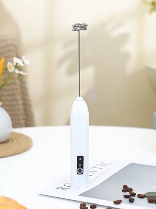 OOKAS Powerful Handheld Electric Mixer 3 Speed Coffee Milk Frother ...