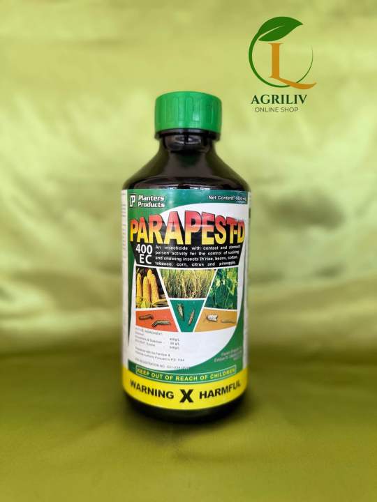 Parapest-D 400 EC Insecticide 1 Liter | Lazada PH