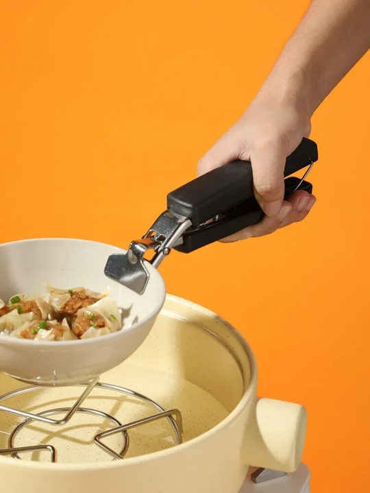 Home Use Anti-scalding Bowl Clamp Kitchen Plate Clamp Steamer Anti-slip ...