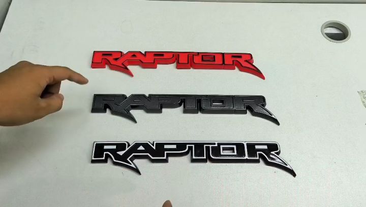 CPS FORD RANGER (RAPTOR) DECORATION LETTER EMBLEM | Lazada PH