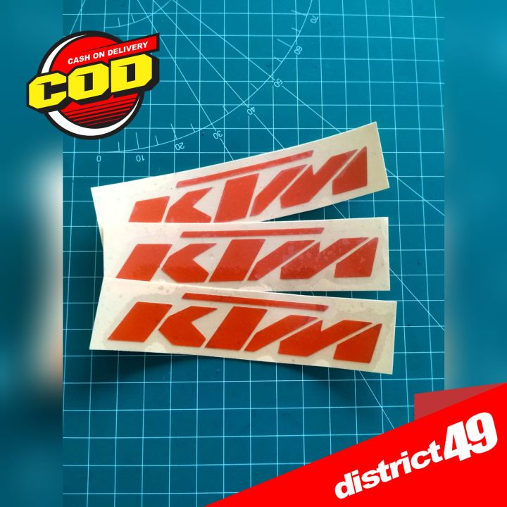 Sticker cutting logo KTM - Cutting Sticker logo KTM - Sticker KTM ...