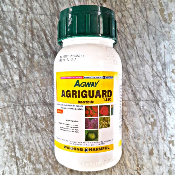 AGRIGUARD 1.8EC (250mL) ABAMECTIN INSECTICIDE BY AGWAY | Lazada PH