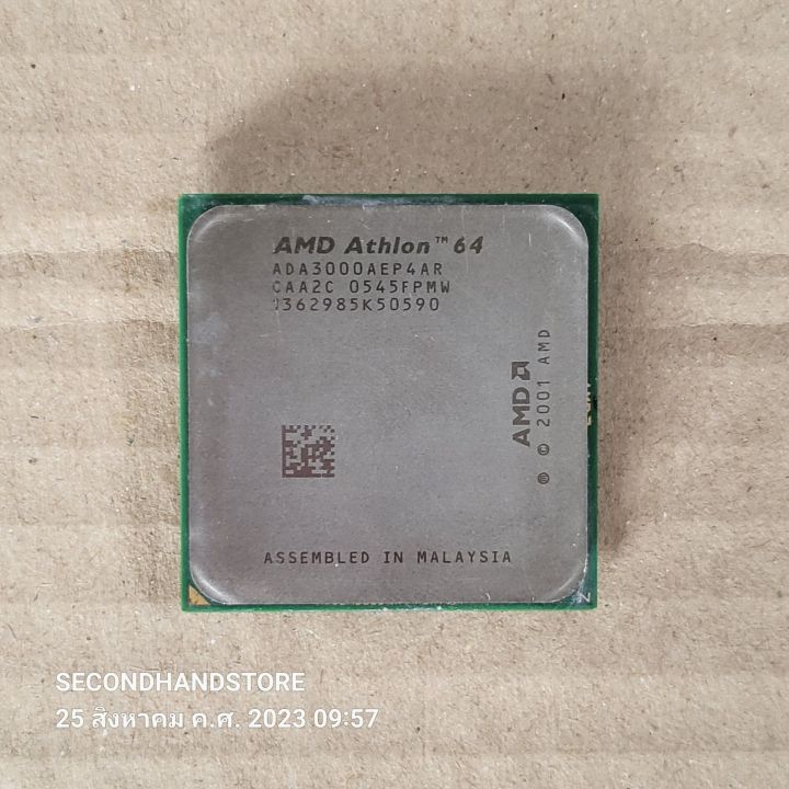CPU AMD ATHLON 64 3000+ 2GHZ / SOCKET 754 สำหรับ PC | Lazada.co.th
