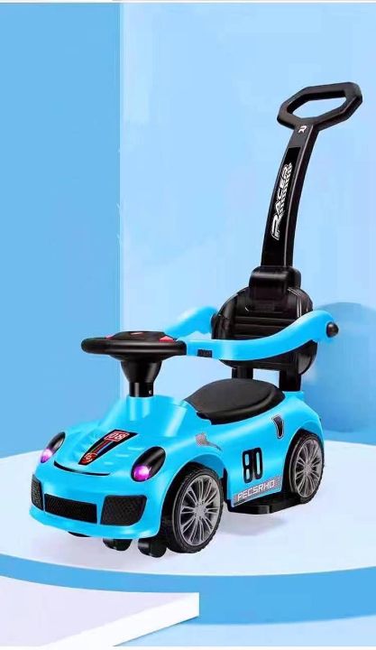 DNT Baby Twist Car Children's Ride on Toy Car with push handle and with ...