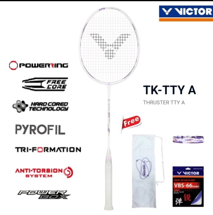 New Raket Badminton Victor Thruster K Tty Tk Tty Tai Tzu Ying