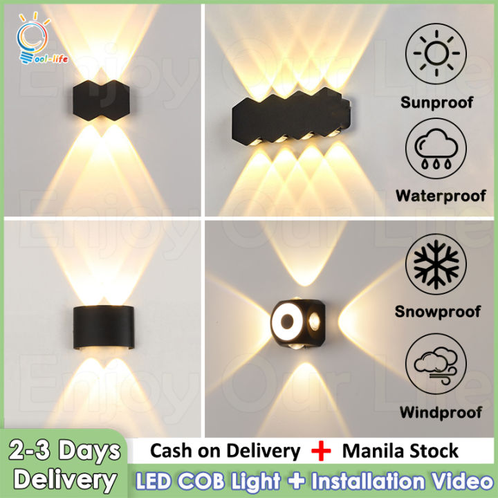 【1 YEARS WARRANTY】Outdoor LED Wall Light IP65 Waterproof 3/4/10/12/18W ...