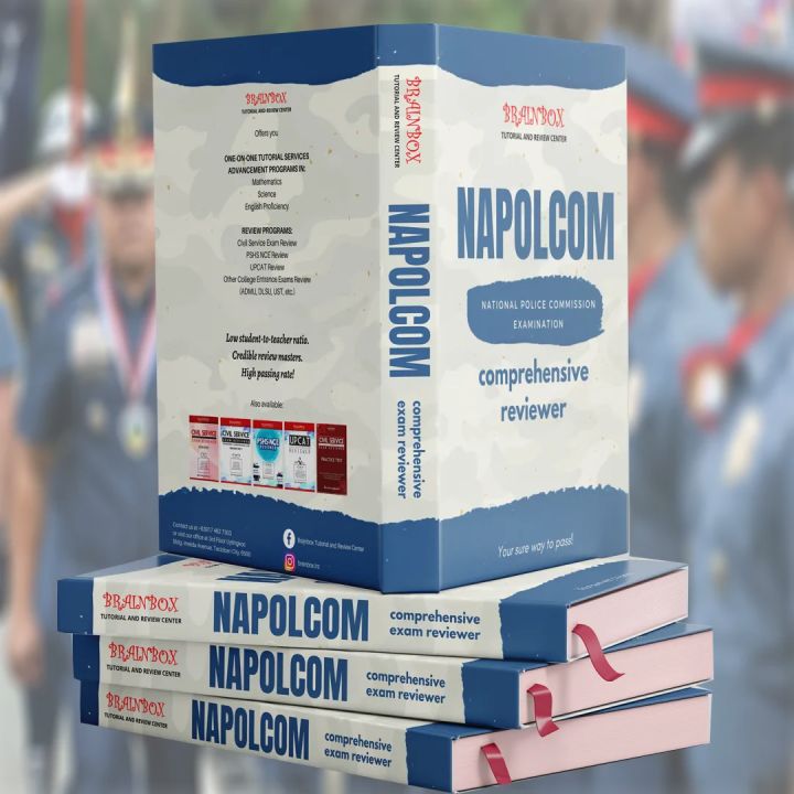 NAPOLCOM ENTRANCE EXAMINATION REVIEWER (FOR 2023 EXAMINATION) | Lazada PH