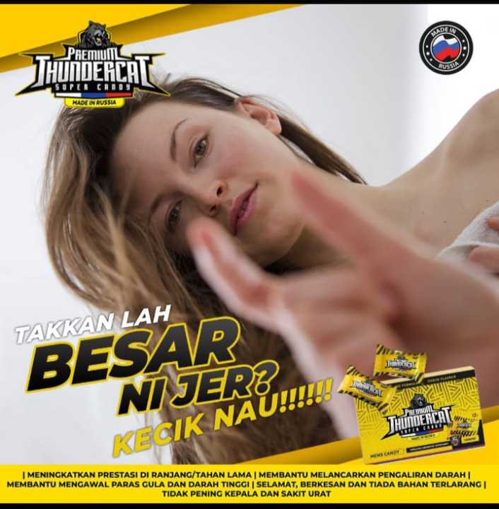 THUNDERCAT CANDY RUSSIAN[CUCUK SAMPAI LANGIT] | Lazada