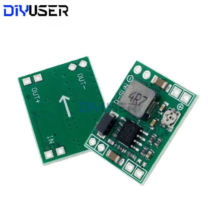 DIYUSER MP1584EN 3A Ultra-Small Size DC-DC Step Down Supply Adjustable Power Step-down ...