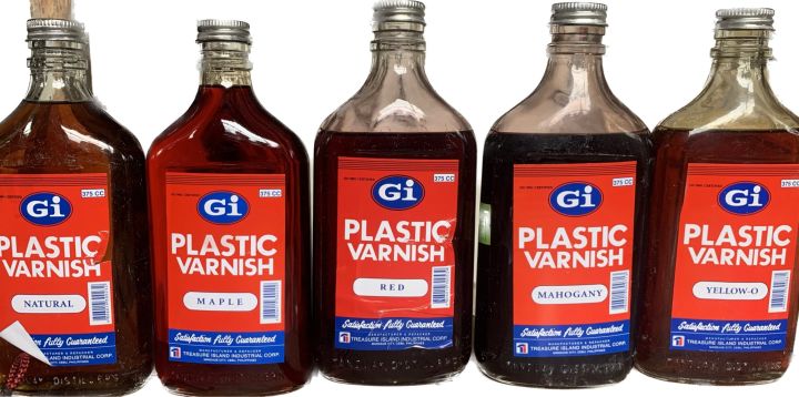 Gi plastic varnish 375cc natural red yellow mahogany maple | Lazada PH