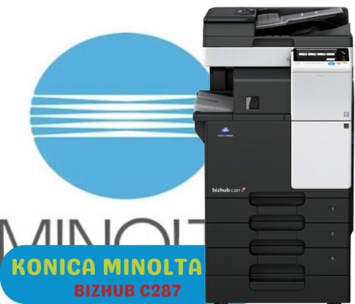 Konica Minolta Bizhub C287 Mesin fotocopy Warna Rekondisi | Lazada Indonesia