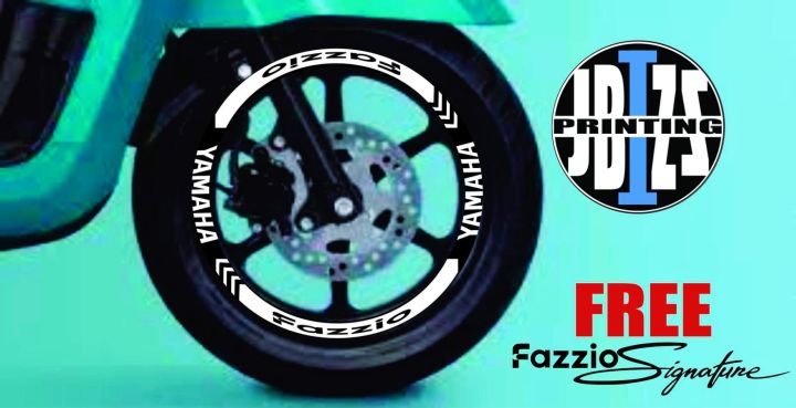 MIO FAZZIO MAGS DECALS SET REAR AND FRONT ALL SIDE /W FREE FAZZIO SIGN ...