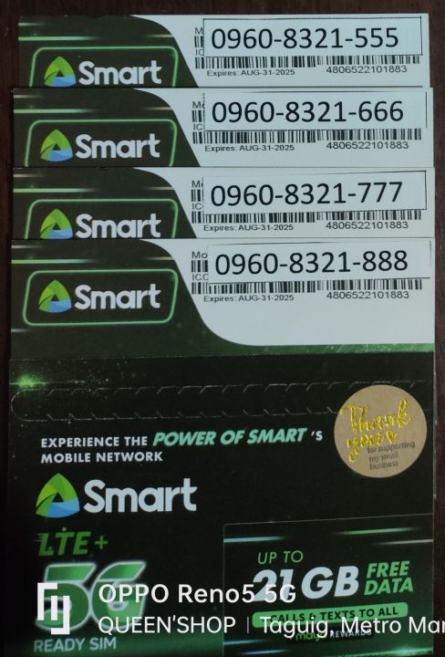 SMART 5G SIM (FAMILY SIM)or FOR MULTIPLE BRANCHES SIM | Lazada PH