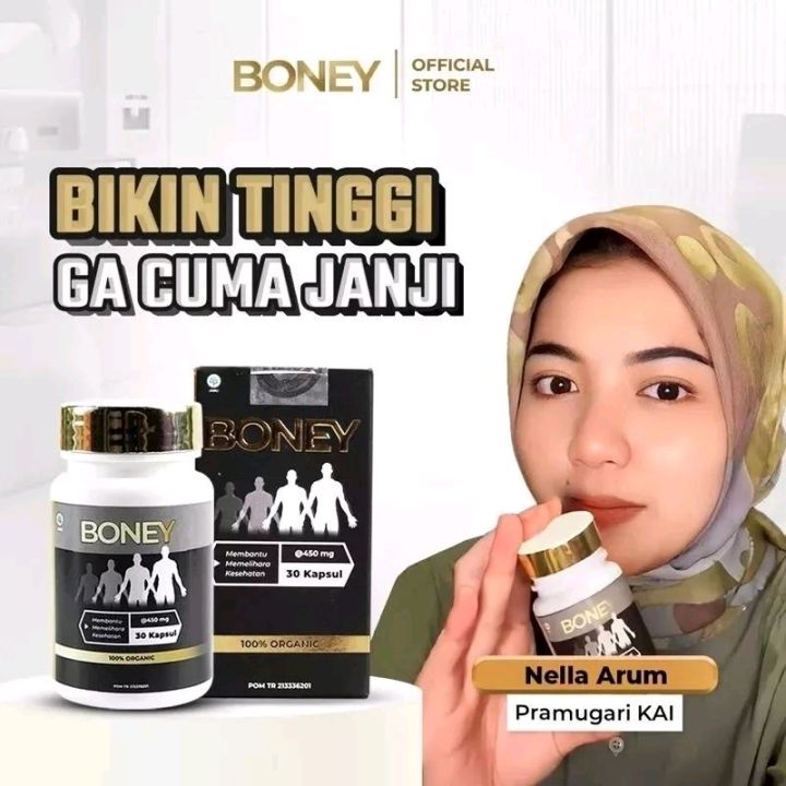 BONEY - KAPSUL PENINGGI BADAN PALING AMPUH | Lazada Indonesia