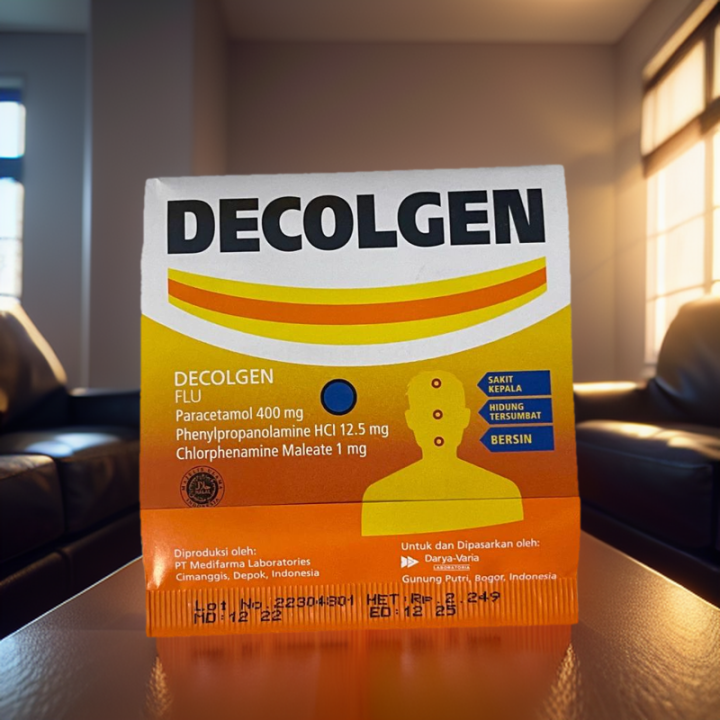Decolgen 1 strip 4 tablet | Lazada Indonesia