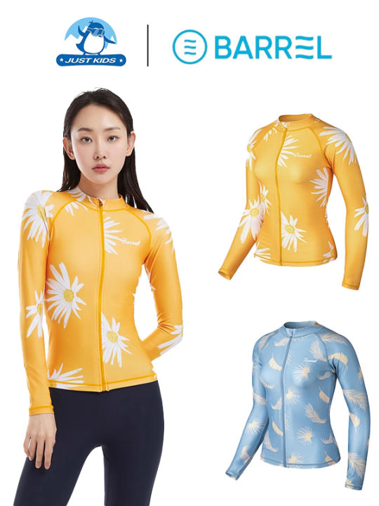 Barrel Women's Surfing Swimming Suit Slim Fit Water Sports Sunscreen ...