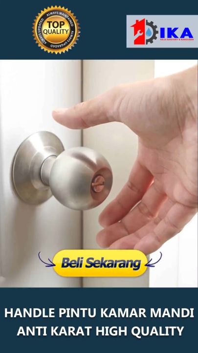 KUNCI BULAT KAMAR MANDI ️MURAH!!! ️ Handle Kunci Bulat ️Gagang Tarikan ...