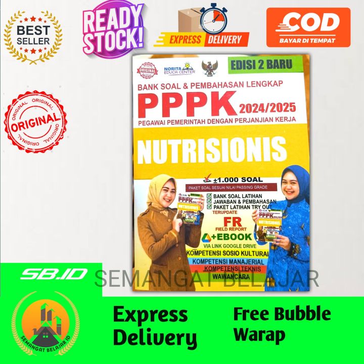 BUKU PPPK NUTRISIONIS 2024- 2025 TERBARU. BUKU P3K AHLI NUTRISI | Lazada Indonesia
