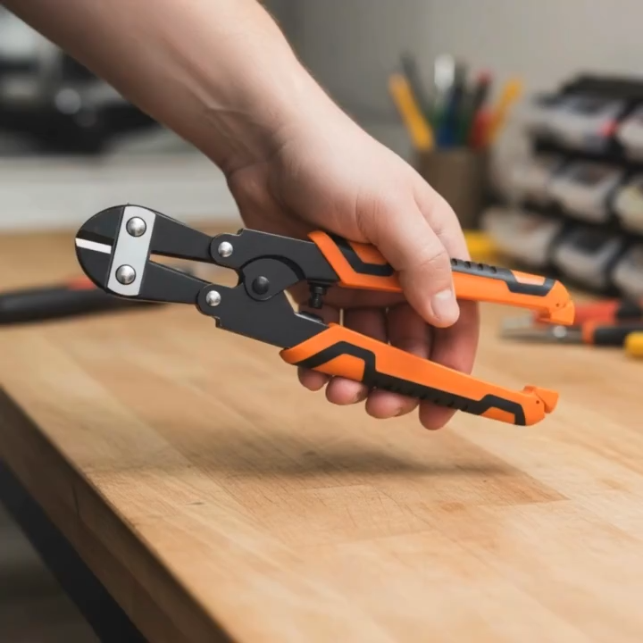 Mini Bolt Cutter 8 Inch Tang Potong Baut Gunting Kawat Kabel Besi Beton ...