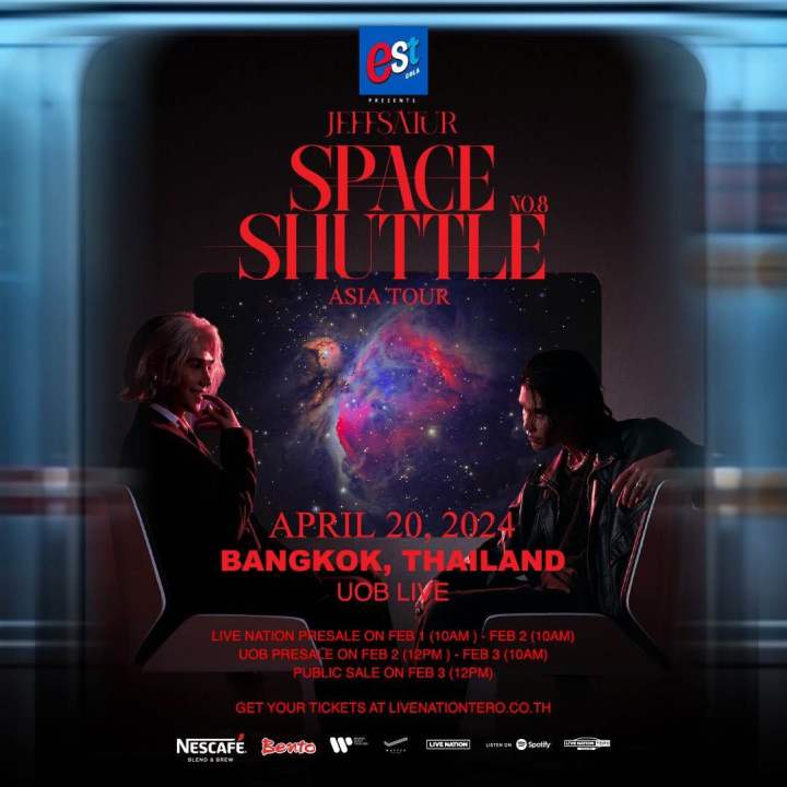 บัตร คอนเสิร์ต JEFF SATUR: SPACE SHUTTLE NO.8 ASIA TOUR IN BANGKOK ...
