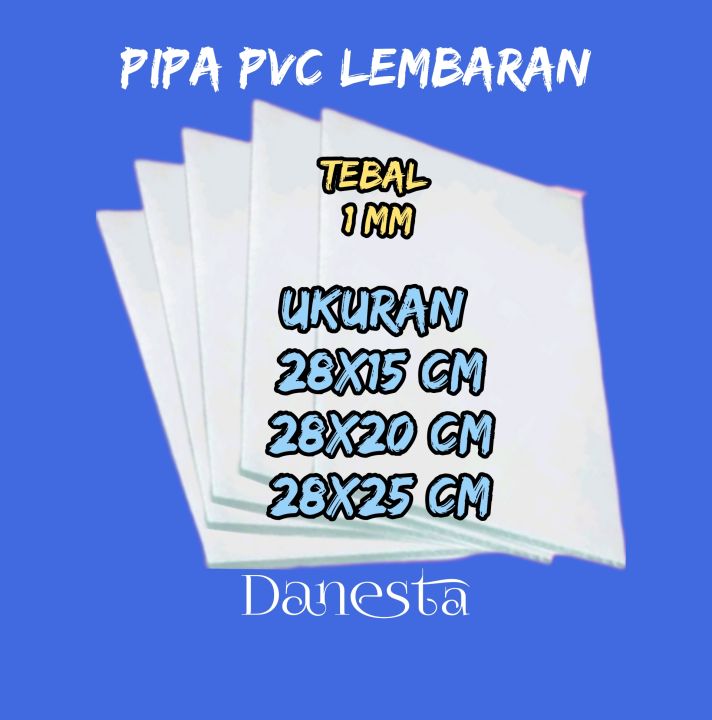 pipa paralon pvc lembaran tebal 1mm | Lazada Indonesia