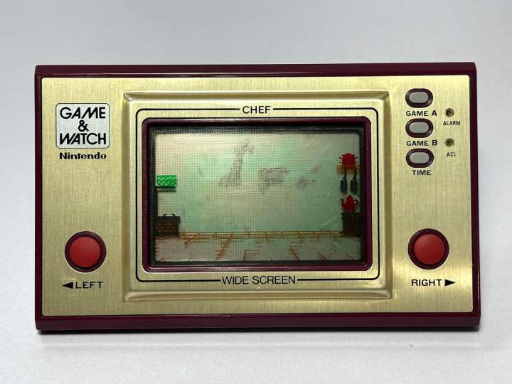 (3) Chef Game & Watch (nintendo) [Wide Screen][FP-24] เกมกด พ่อครัว ...